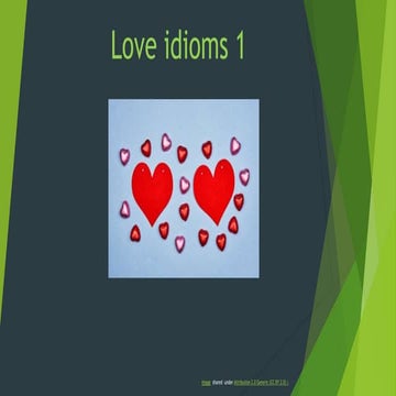 Love idioms 1 | PPTX