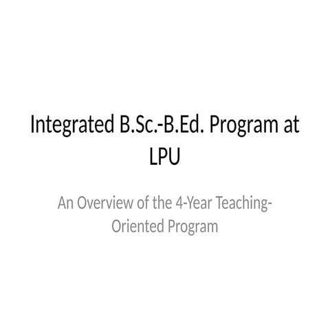 Lovely Professional University_BSc_BEd_Overview.pptx