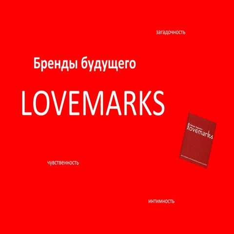 Lovemarks | PPT