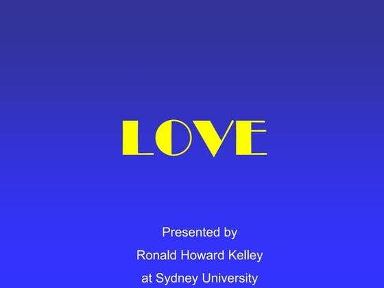 Six Love Styles Brief Lesson | PPT | Mental Health | Diseases and ...