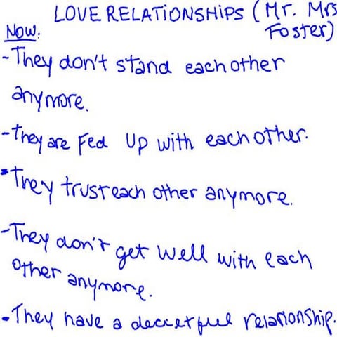 Vocabulary love relationships | PDF