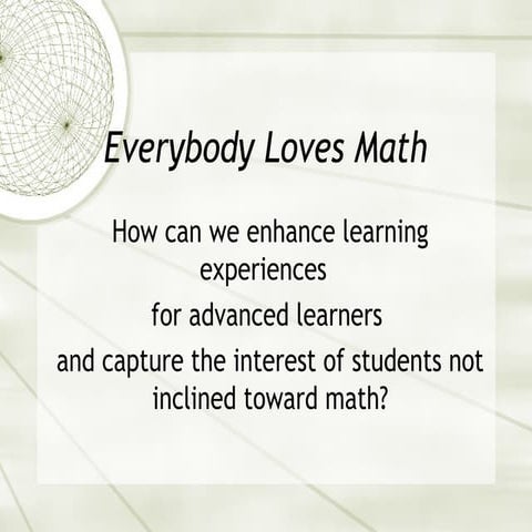Loves math 5 | PPT