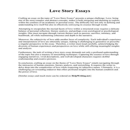 Love Story Essays.pdf