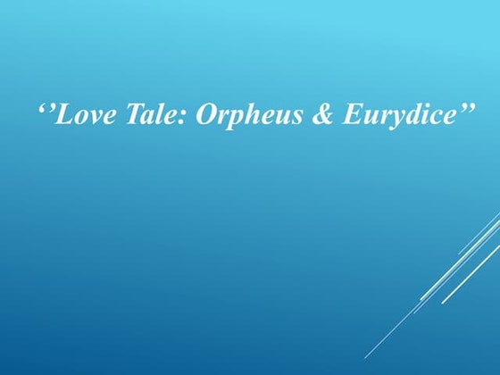 orpheus grade 10 english quarter 1 lesson lesson | PPTX
