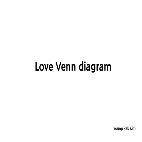 Love Venn Diagram | PDF
