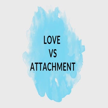 LOVE VS ATTACHMENT.pdf