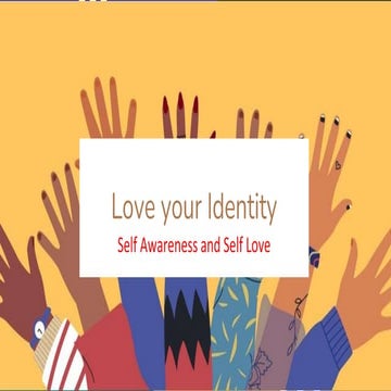 Love your identity | PPTX