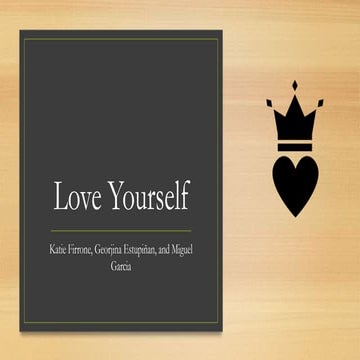 Love yourself final presentation | PPT