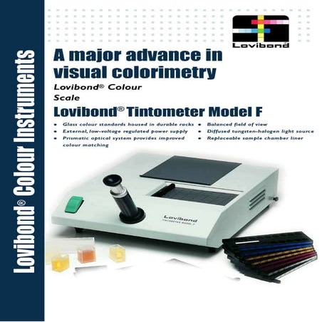 Lovibond Model F | PDF
