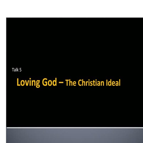 Loving GOD - Melanie | PPT