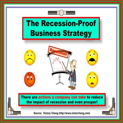 I LOVE RECESSIONS | PPT