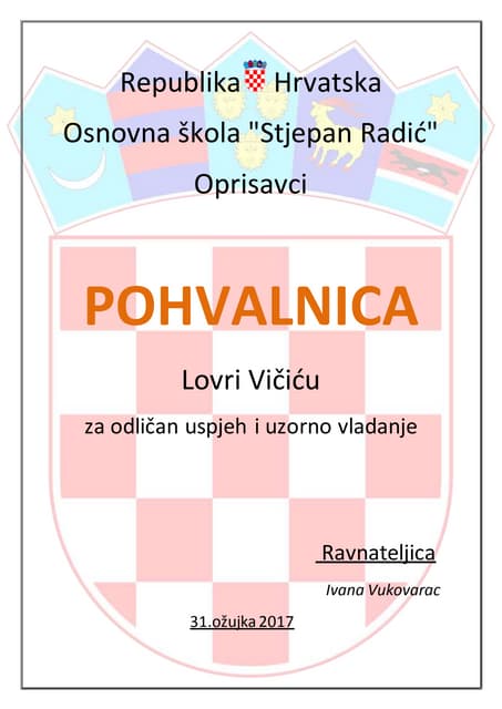 Svibanj plan rada | PPT