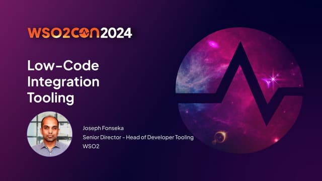 WSO2Con2024 - Low-Code Integration Tooling | PPT WSO2Con2024 - Low-Code Integration Tooling | PPT