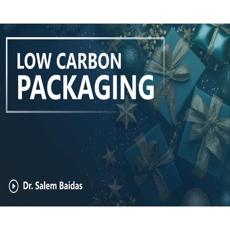 Low Carbon Packaging | PPT