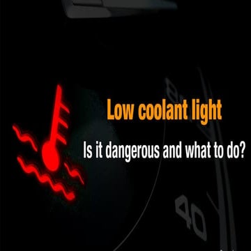 Low Coolant Light | PPT