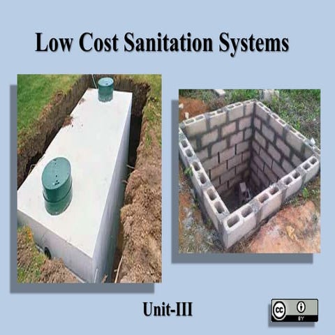 Low Cost Sanitation Systems | PPTX