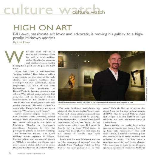 Lowe Gallery Moves | PDF