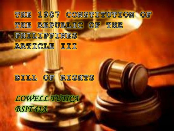 Article 3 (sec 8-10) | PPTX | Law
