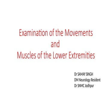 lowet limb muscle seminar by dr samay.pptx