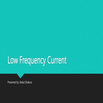 low Frequency.pptx