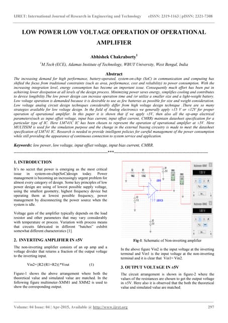 Operational Amplifier Design | DOCX