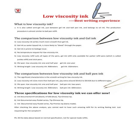 Low viscosity ink | PDF | Style & Fashion