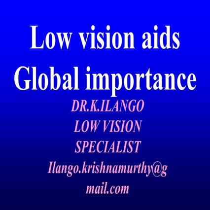 Lowvisionaids | PPT
