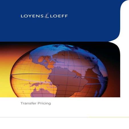 Loyens & Loeff - Transfer Pricing | PDF