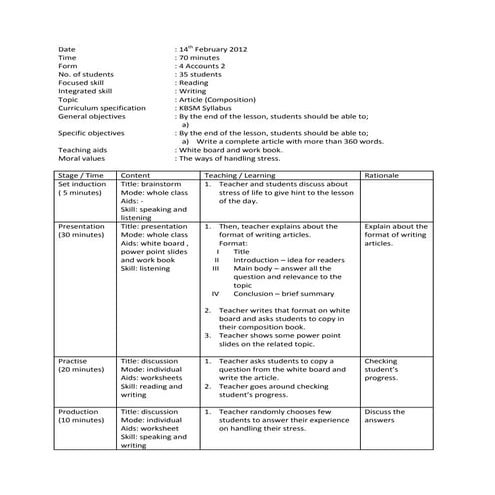 English Basic Writing | PDF