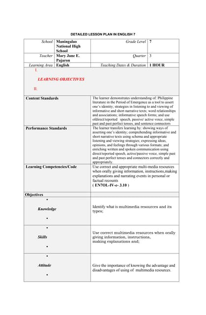 Quarter2- Week 6- ENglish grade 6.powerpoint | PPTX