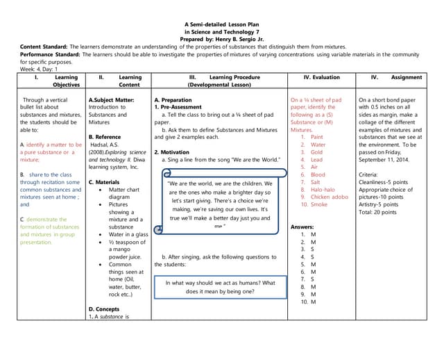 Q2-Daily Lesson Plan-SCIENCE-Grade-9.doc | Chemistry | Science