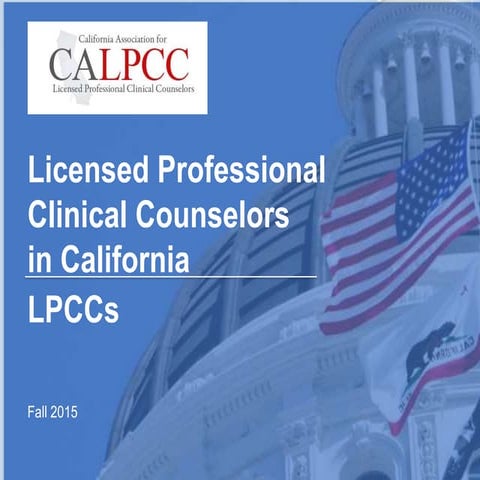 LPCCs in California | PPSX