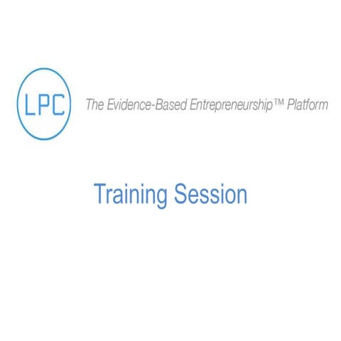 LaunchPad Central General Training Session | PPT