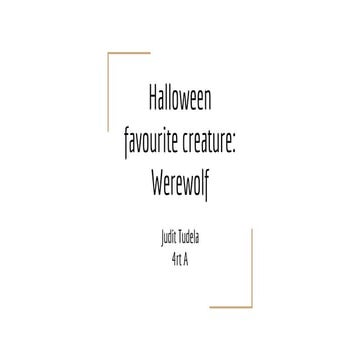 Werewolves | PPT