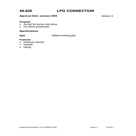 Lpg connection | DOC