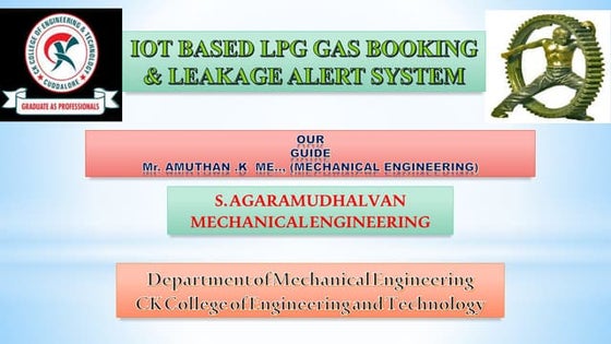 LPG gas leekage dectection | PPT