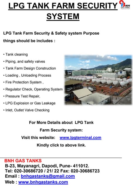 Asme design and construction of lpg storage tank installation | PDF ...