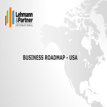 Business Roadmap USA - English | PPT