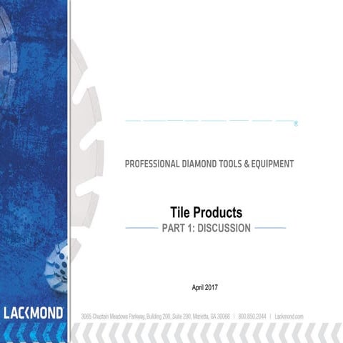 Tile training module | PPT