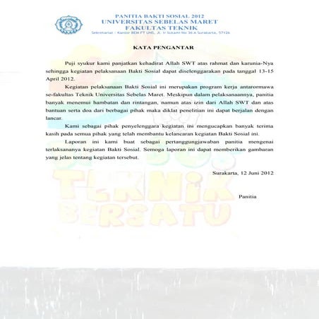 Lpj baksos-2012 | PDF