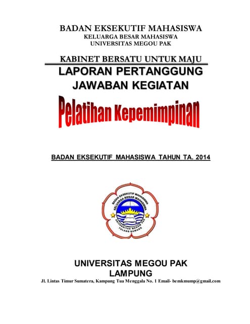 Contoh LPJ LDK OSIS | PDF