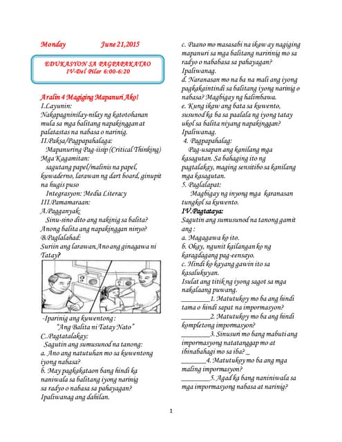 Pagsagot ng Tanong Batay sa Ulat o Tekstong Nabasa o Napakinggan.pdf