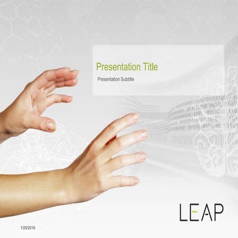Leap Motion Capabilities Overview | PPTX