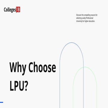 Top reasons to choose LPU education.pptx