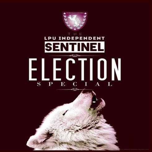 LPU Independent Sentinel's Election Issue 2015 | PDF