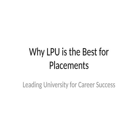 LPU_Placements_Presentation (1).pptxLPU--LPU | PPTX