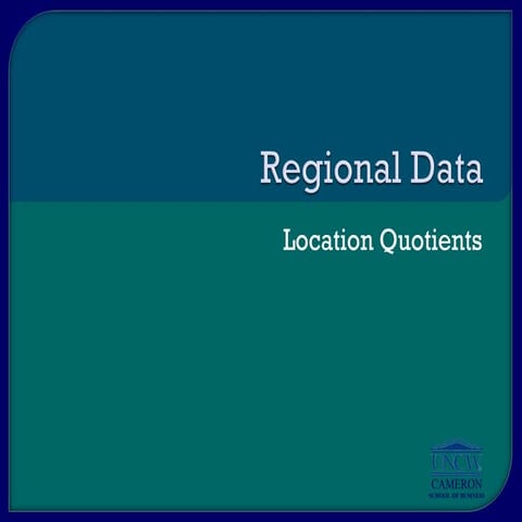 Location Quotients | PDF