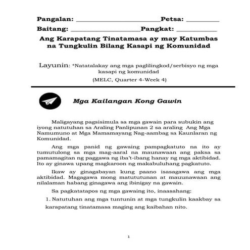 MODULE 3 LESSON 1_Wastong Paglilinis ng Tahanan.pptx