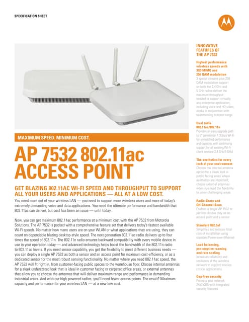 Ap621 spec sheet | PDF