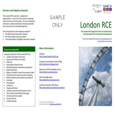London RCE flier (SAMPLE) | PPT